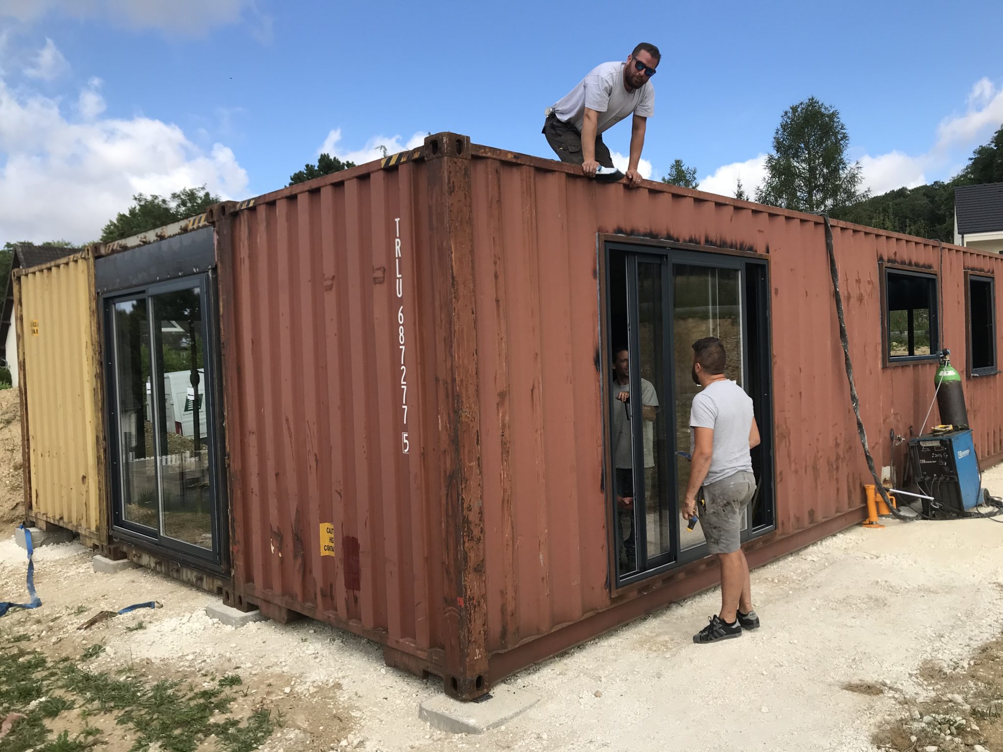 Constructions en containers – Derimo